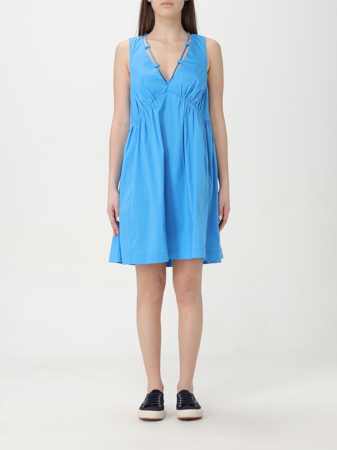 PINKO Pinko Sleeveless V-Neck Mini Dress